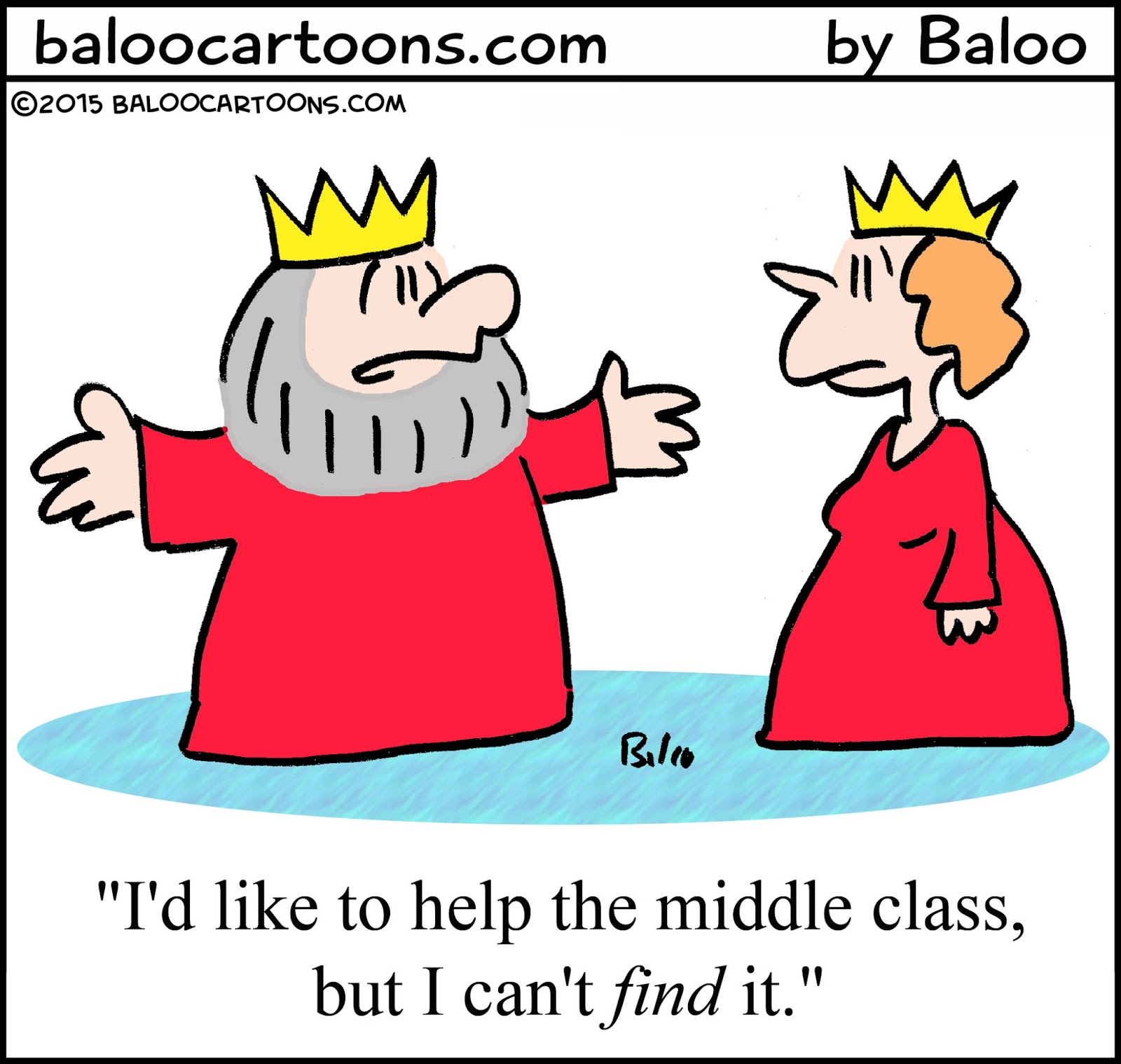 BALOO'S CARTOON BLOG: Middle class cartoon