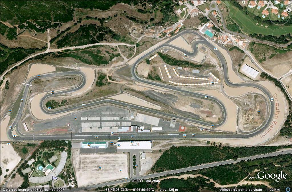 Fórmula-1 e GP4: Pistas para GP4 - Estoril, Portugal