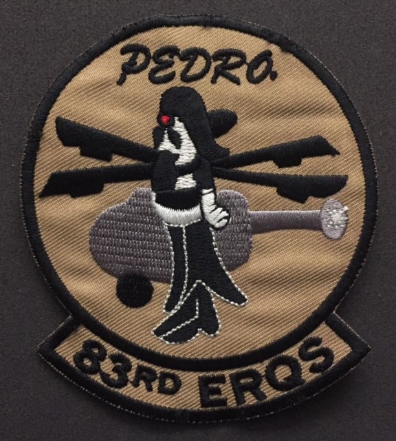 THE USAF RESCUE COLLECTION: USAF 83rd ERQS / Pedro Patch