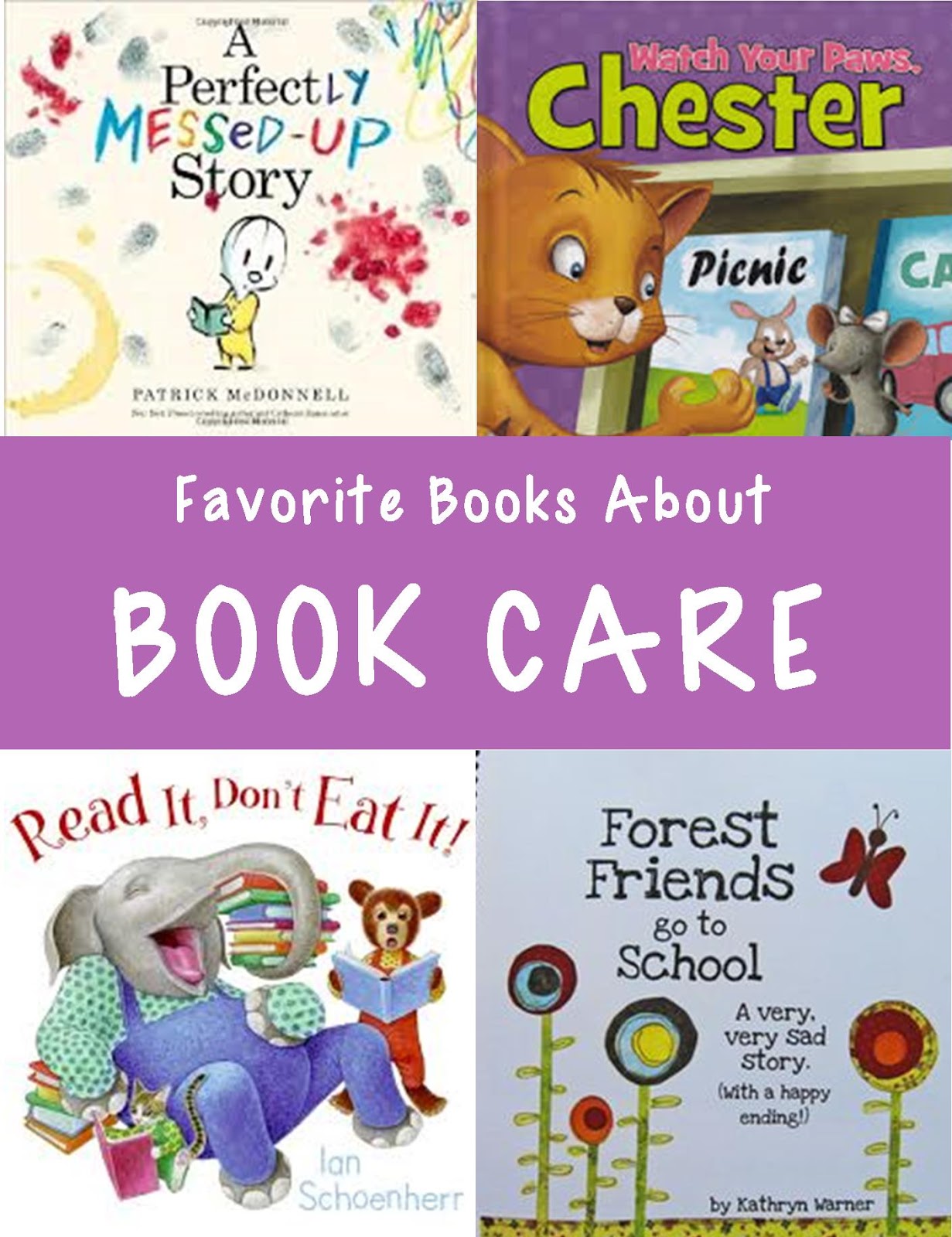 The Inspired Library: Book Care Lesson Ideas