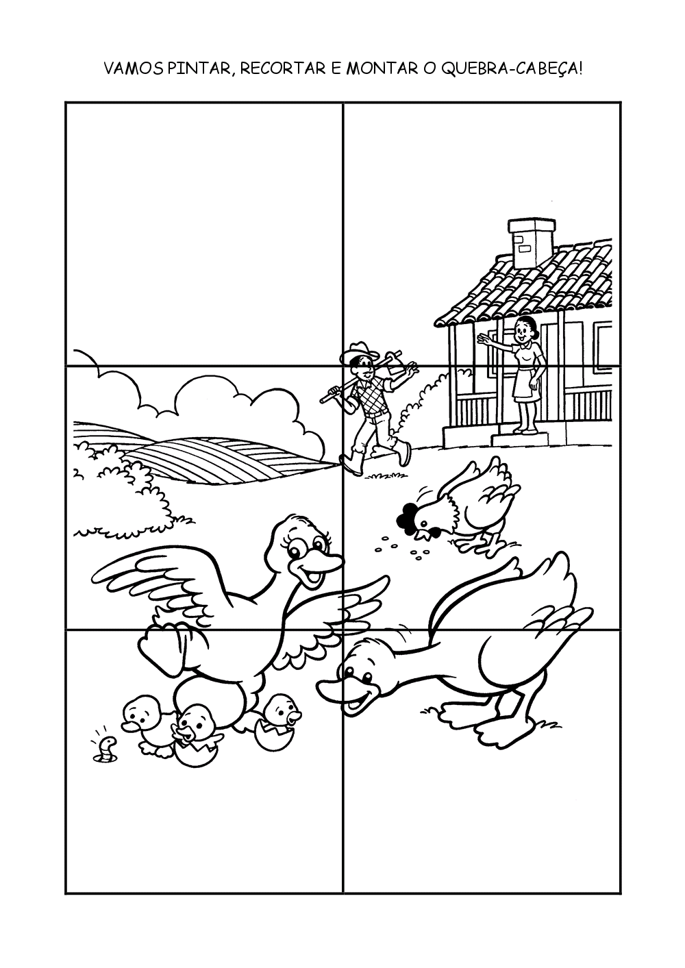 BLOG PROFESSOR ZEZINHO: Desenhos e atividades para a música o pato pateta