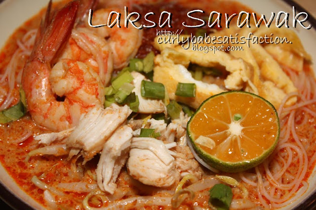 Curlybabe's Satisfaction: Laksa Sarawak