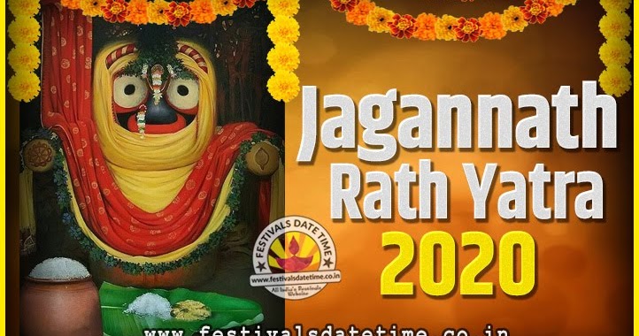2020 Jagannath Rath Yatra Pooja Date and Time, 2020 Puri Ratha Yatra ...