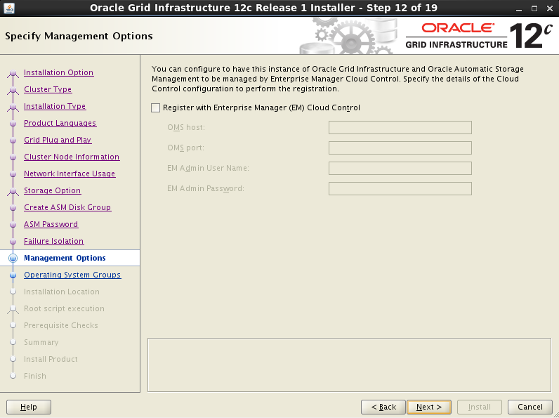 Installing Oracle 12c Release 1 Rac On Linux 6 Oraclenext Solution To Your Oracle Problems