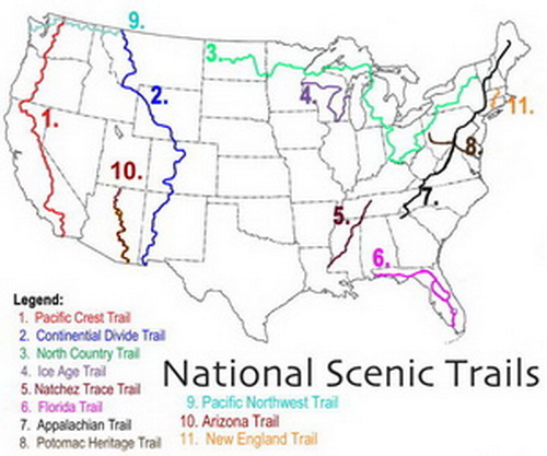 Blissful Hiking: Celebrating 50 Years of our National Scenic Trails