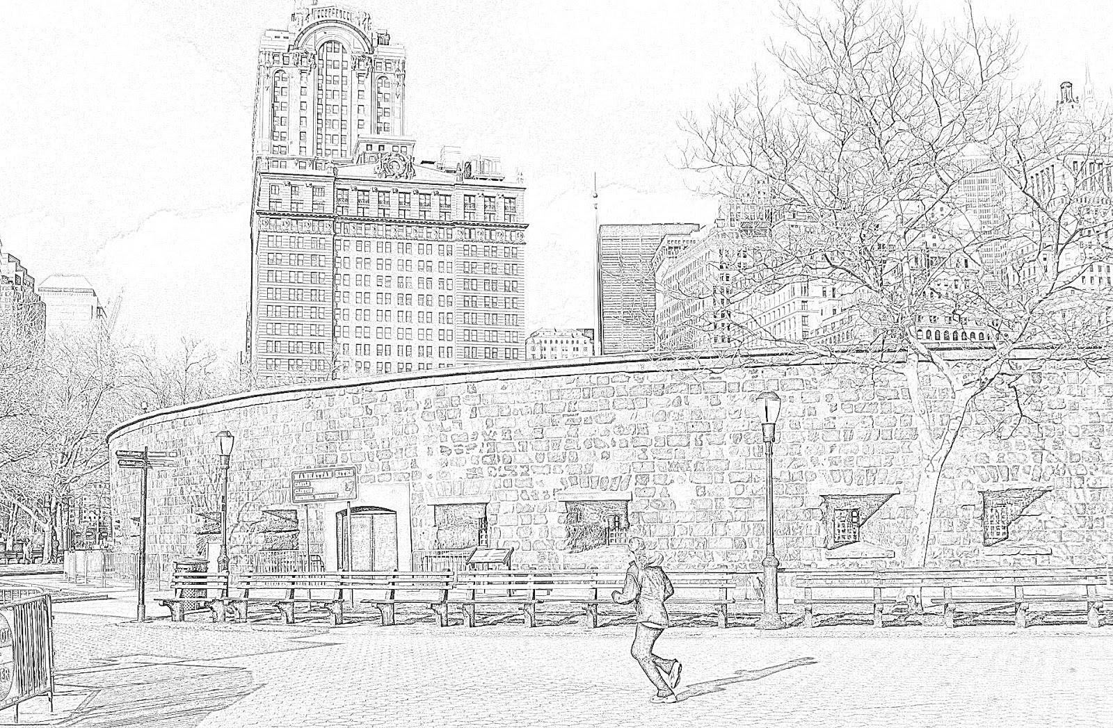 Coloring Pages: U.S. National Monuments Coloring Pages