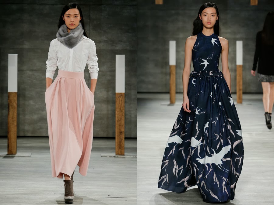 ASIAN MODELS BLOG: New York Fashion Week, Fall/Winter 2014: Saturday ...