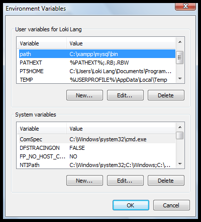 Mengakses MySQL Command Prompt XAMPP | Daily Life of Engineering Student
