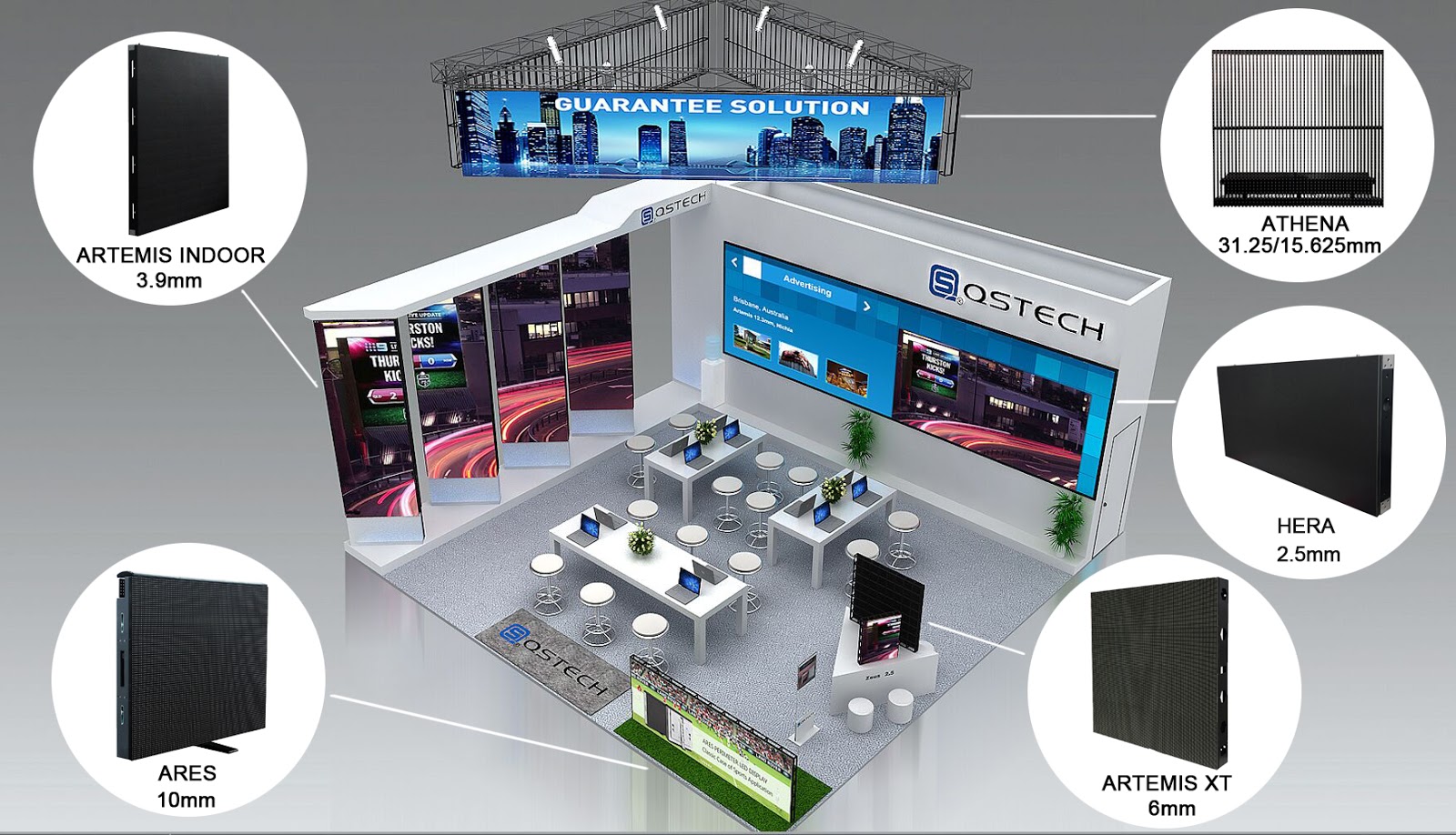 QSTECH LED DISPLAY: QSTECH Invites You To ISE 2016 in Amsterdam in NL