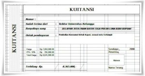Download Kwitansi Pembayaran / Tanda Terima Format Ms Word - Isplbwiki.net