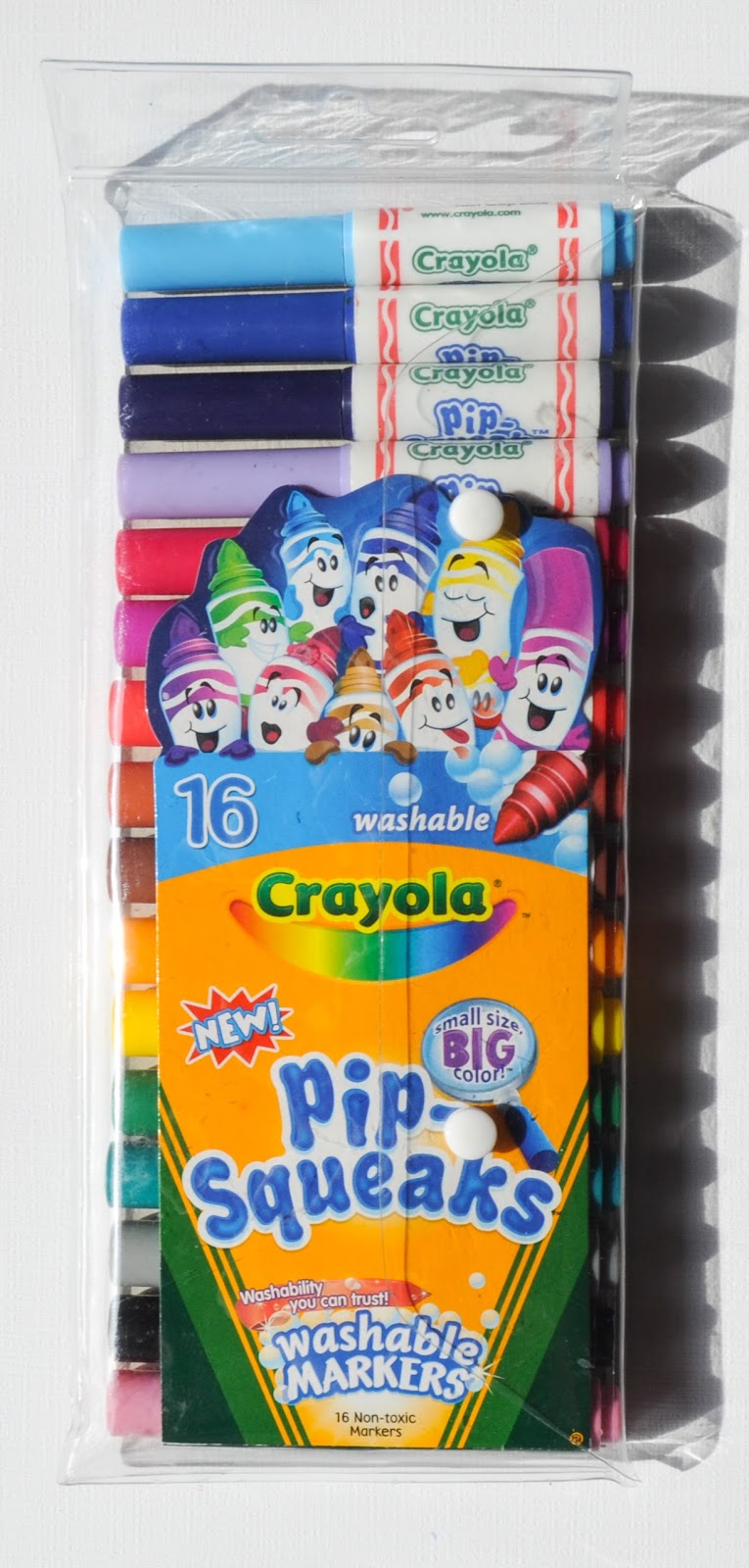 16 Count Crayola Pip-Squeaks Markers: What's Inside the Box | Jenny's ...