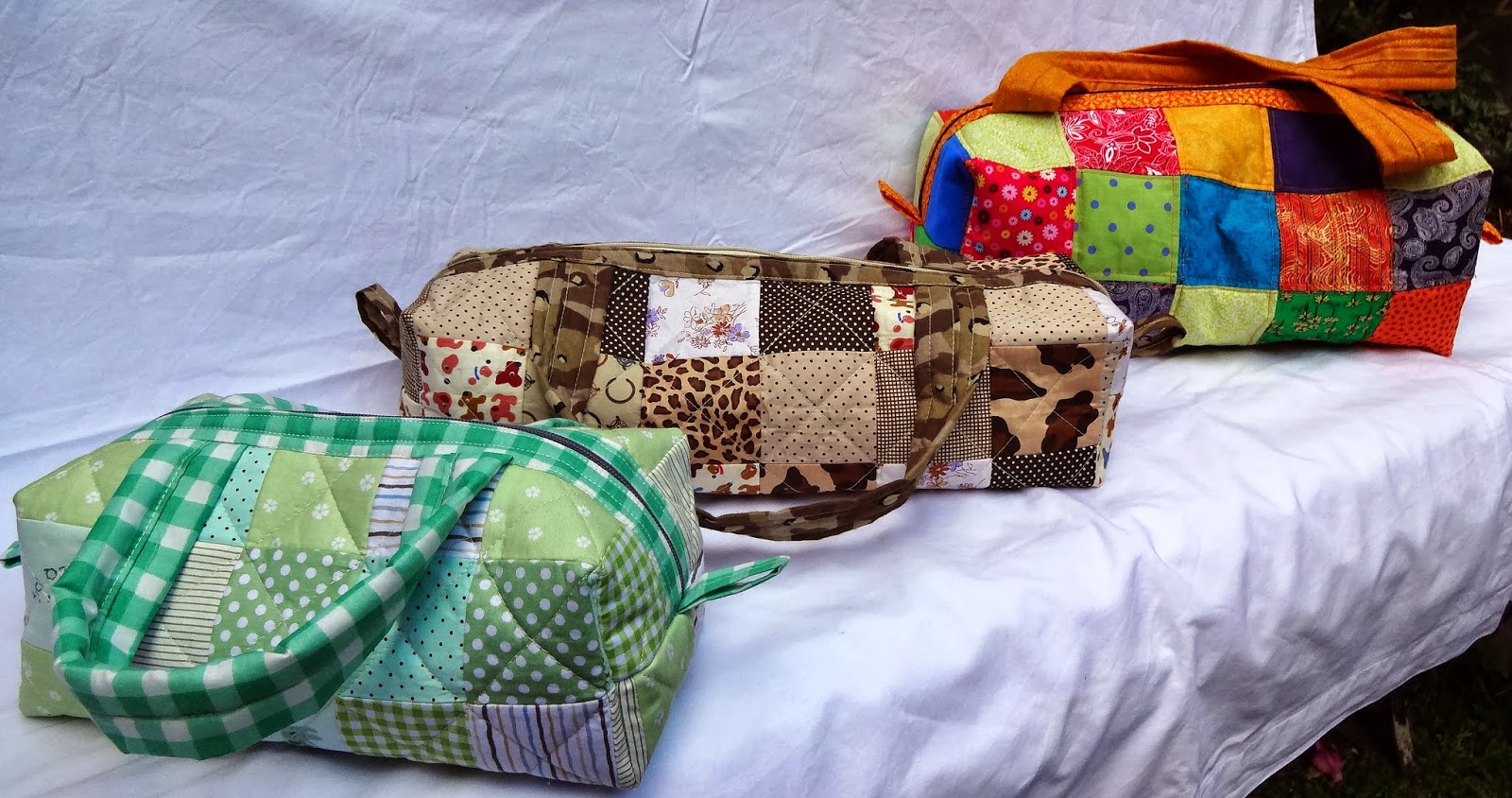 Los Quilts de Merce: Bolsitos para pasear en esta primavera