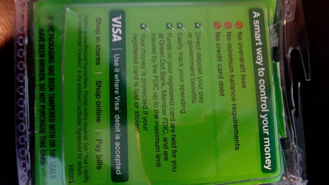 Visa Green Dot Gold Balance - Gold Choices