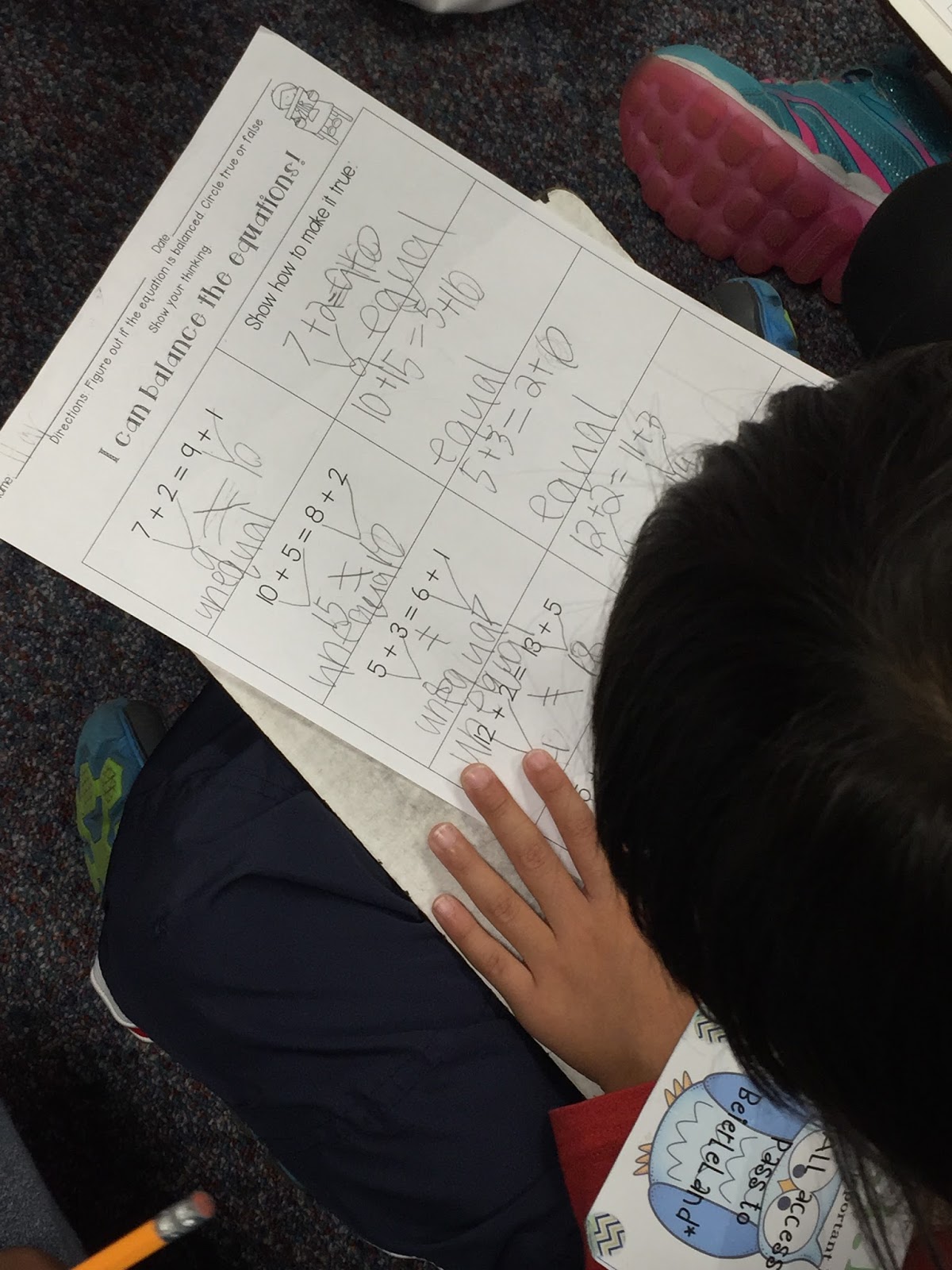 Balanced Equations & Missing Addends-New product | The Blessed OCDiva