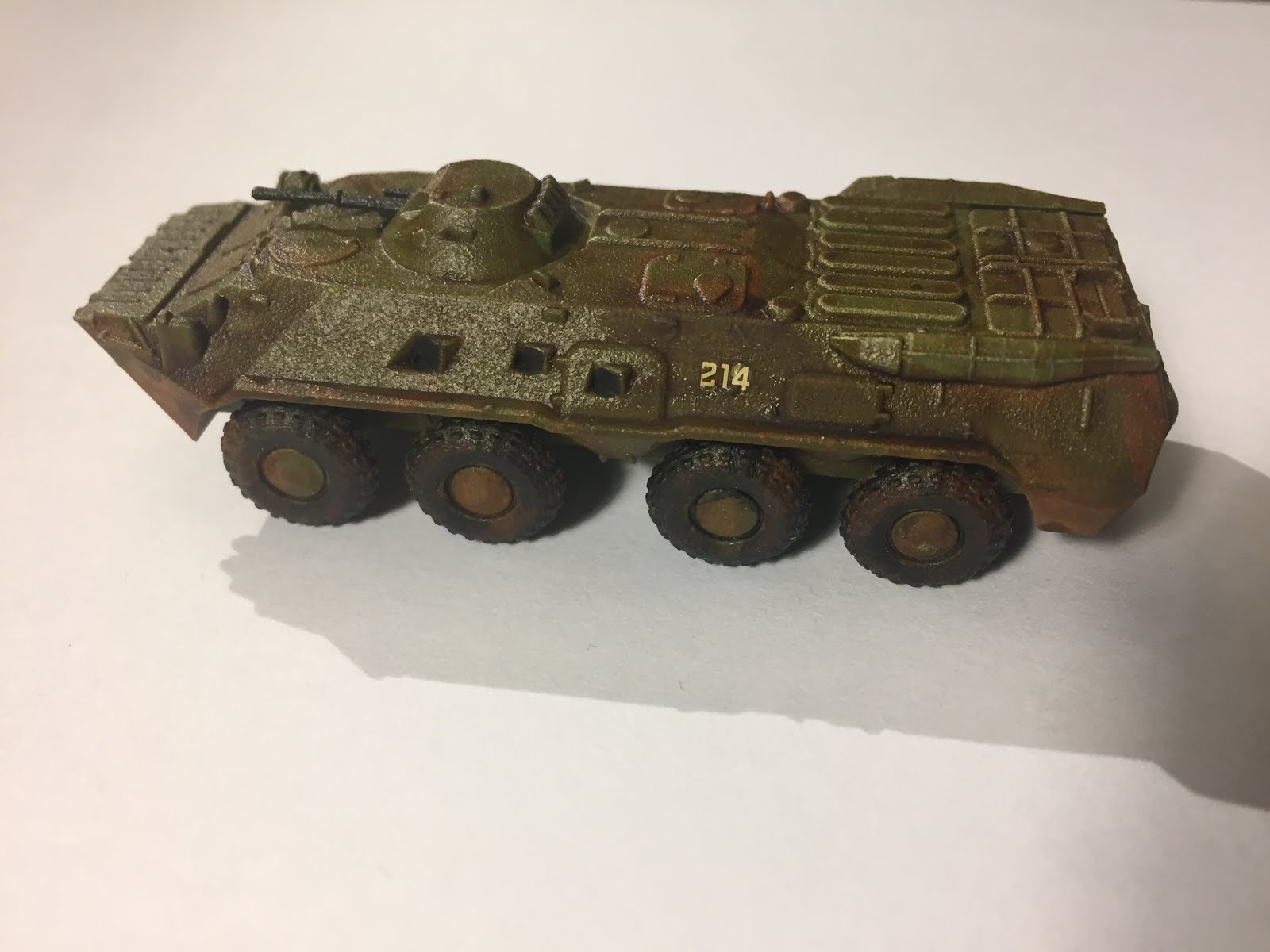 Siberian Reds: Zvezda BTR-80 Review and Soviet APC Paint-up