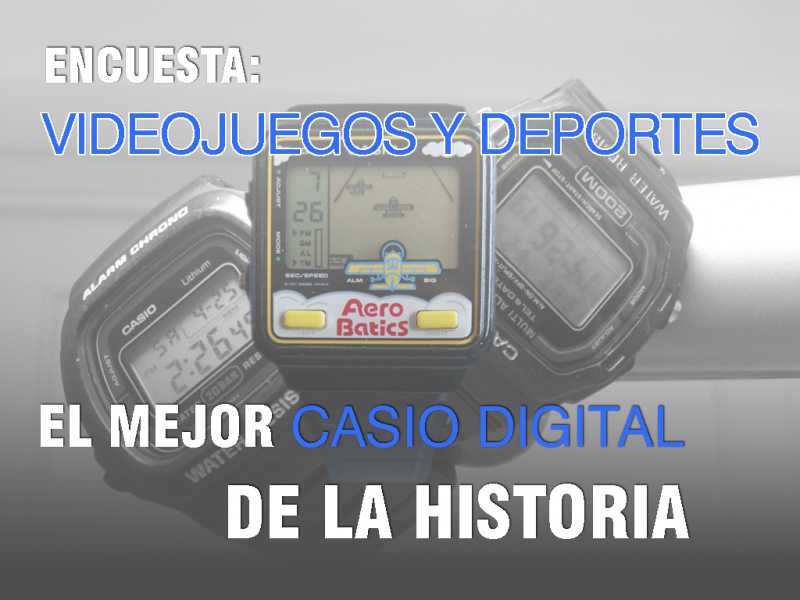 Zona Casio: La era de las maquinitas y los relojes con videojuego