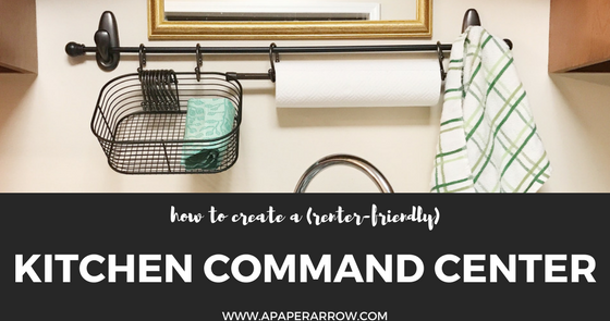 How to Create a Kitchen Command Center - A Paper Arrow