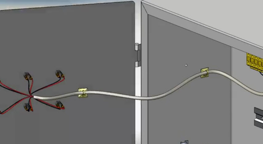 How to make a moving be flexible cable by Spline in SolidWorks motion ...