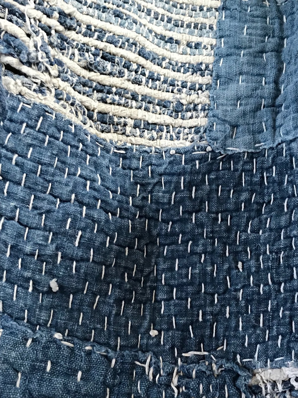 Sherrie loves color!: Japanese boro jackets in Shibori Dragon