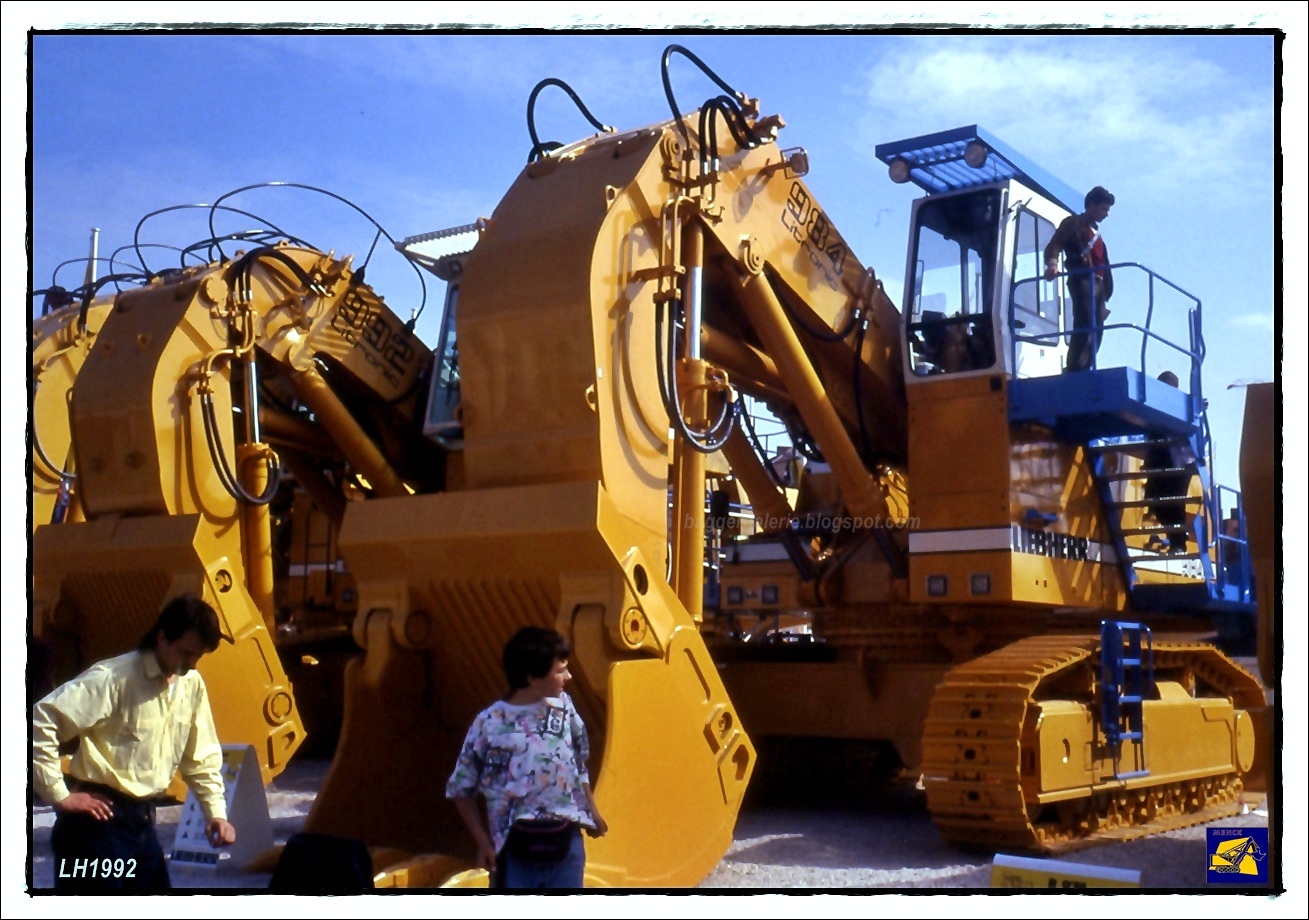 Bagger Galerie Construction Machines: Liebherr R954, R974, R984, R994 ...