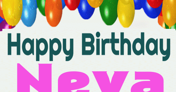 Happy Birthday Neva image gif