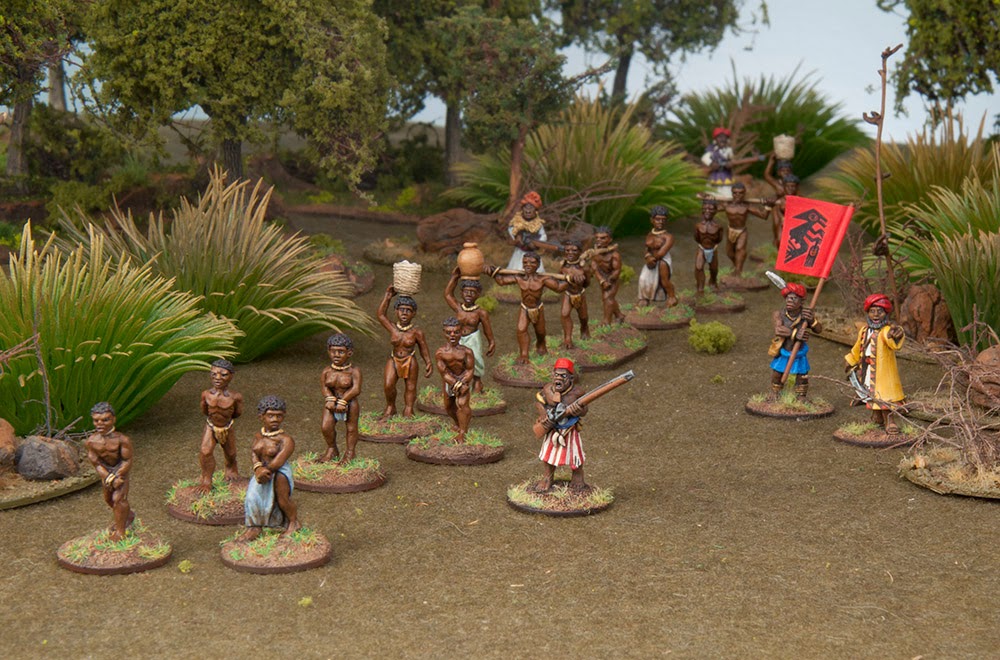 Dr. Mathias's Miniature Extravaganza: African Captives