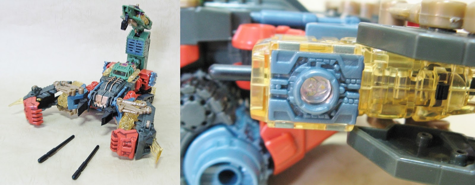 TRANSFORMERS ENERGON Cammander class SCORPNOK 變形金剛能量源之戰 指揮官級 撒克巨人