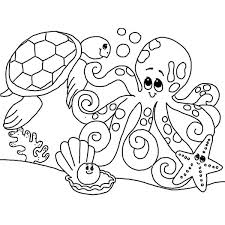 Best Ocean Animals Coloring Pages For Kids - Best Coloring Pages For Kids