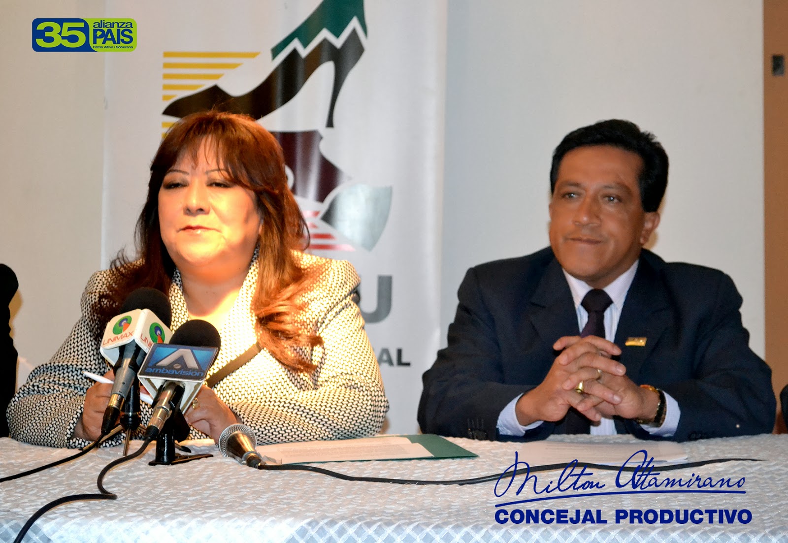 Milton Altamirano: ACONTEX Y CALTU FIRMAN CONVENIO DE COOPERACIÓN