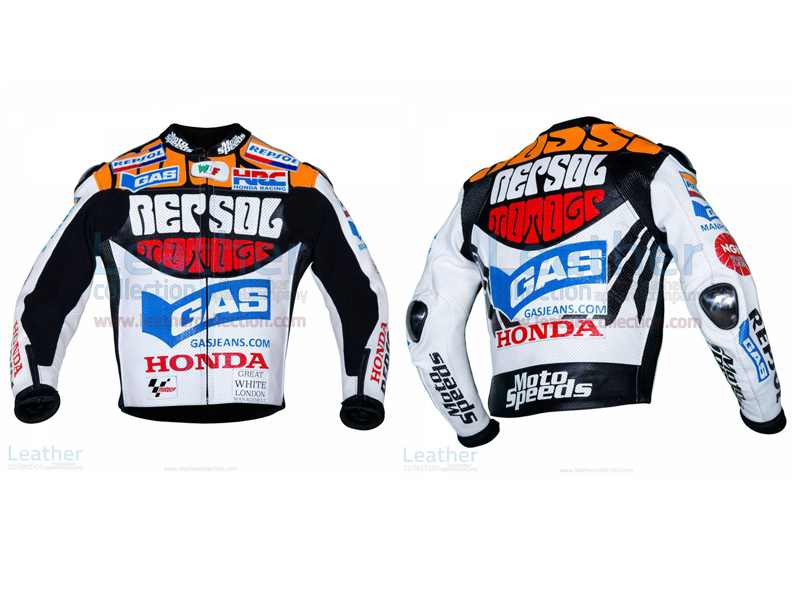 Valentino Rossi Motociclismo Repsol Honda MotoGP 2003 Jacket - Racing Duke