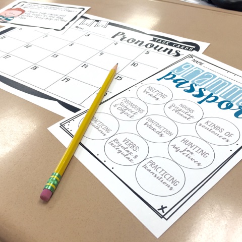 Task Card Passports Are Here! - Education Lahne