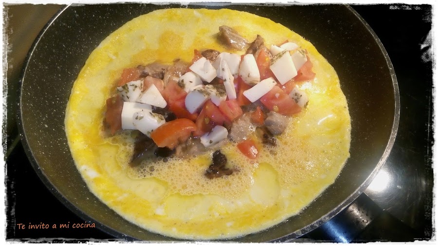 Omelette de verduras | Cocina