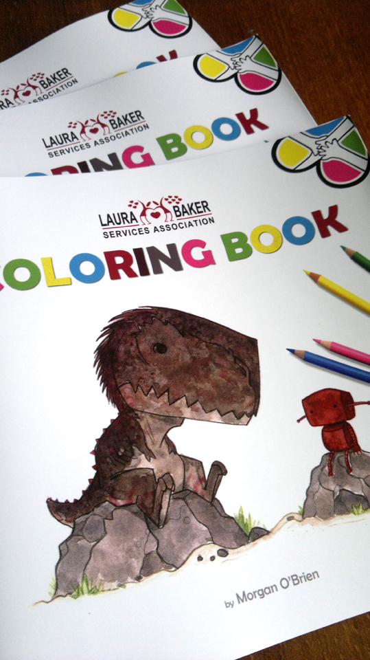 Laura Baker/Family Services Colouring Book