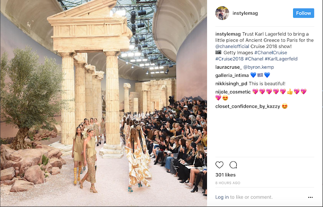 Chanel travels to Ancient Greece - Fashion & Art