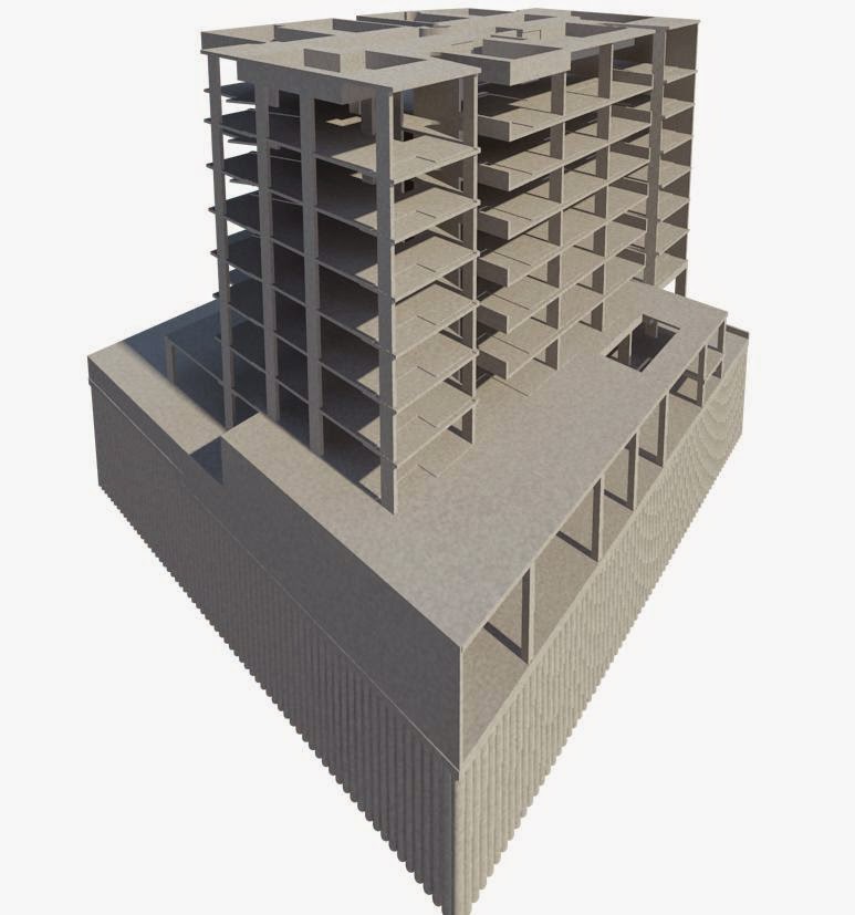 A recent project: Apartment and office block | BIMWise