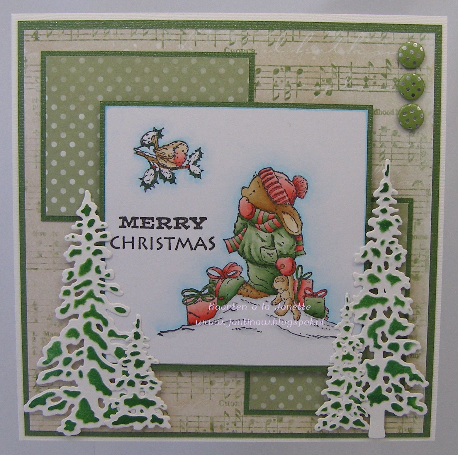 Kaarten à la Janette: Toby Tumble