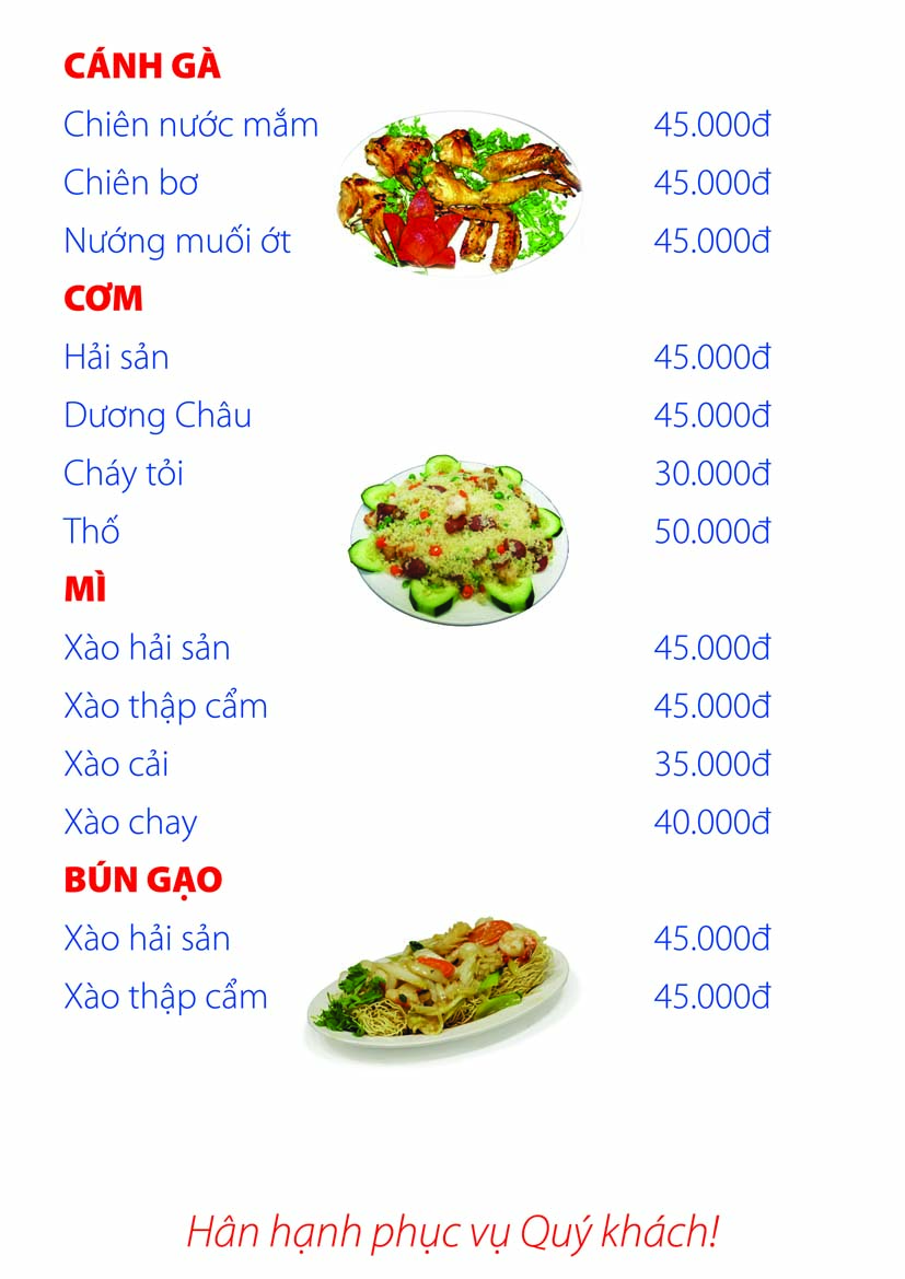 ỐC NGON NIỀM ĐAM MÊ SỐ MỘT: MENU ỐC NGON