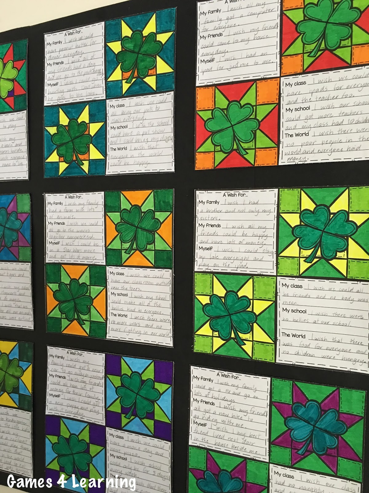 Fun Games 4 Learning: St. Patrick's Day Writing Prompts