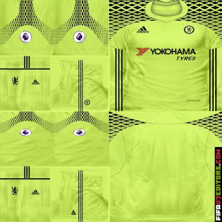 fifa-patchs: FIFA 07 Chelsea 2016-17 Full Kits