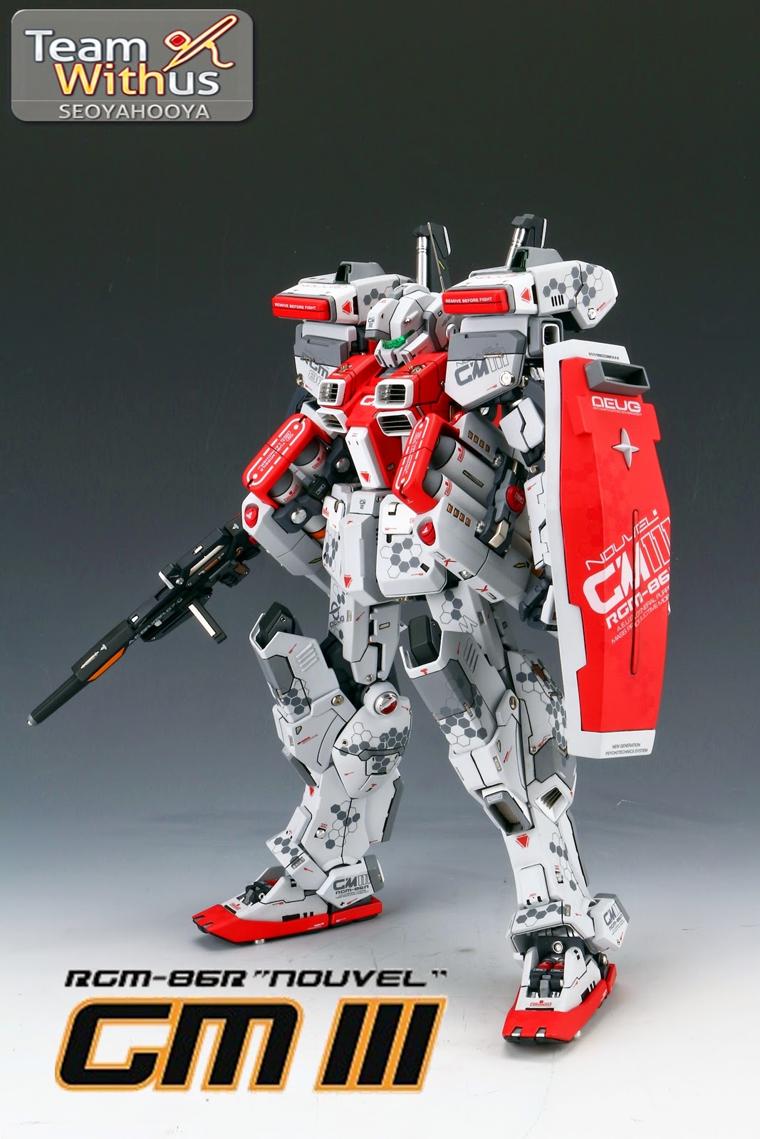 GUNDAM GUY: 1/72 RGM-86R GM III 'Nouvel' - Painted Build