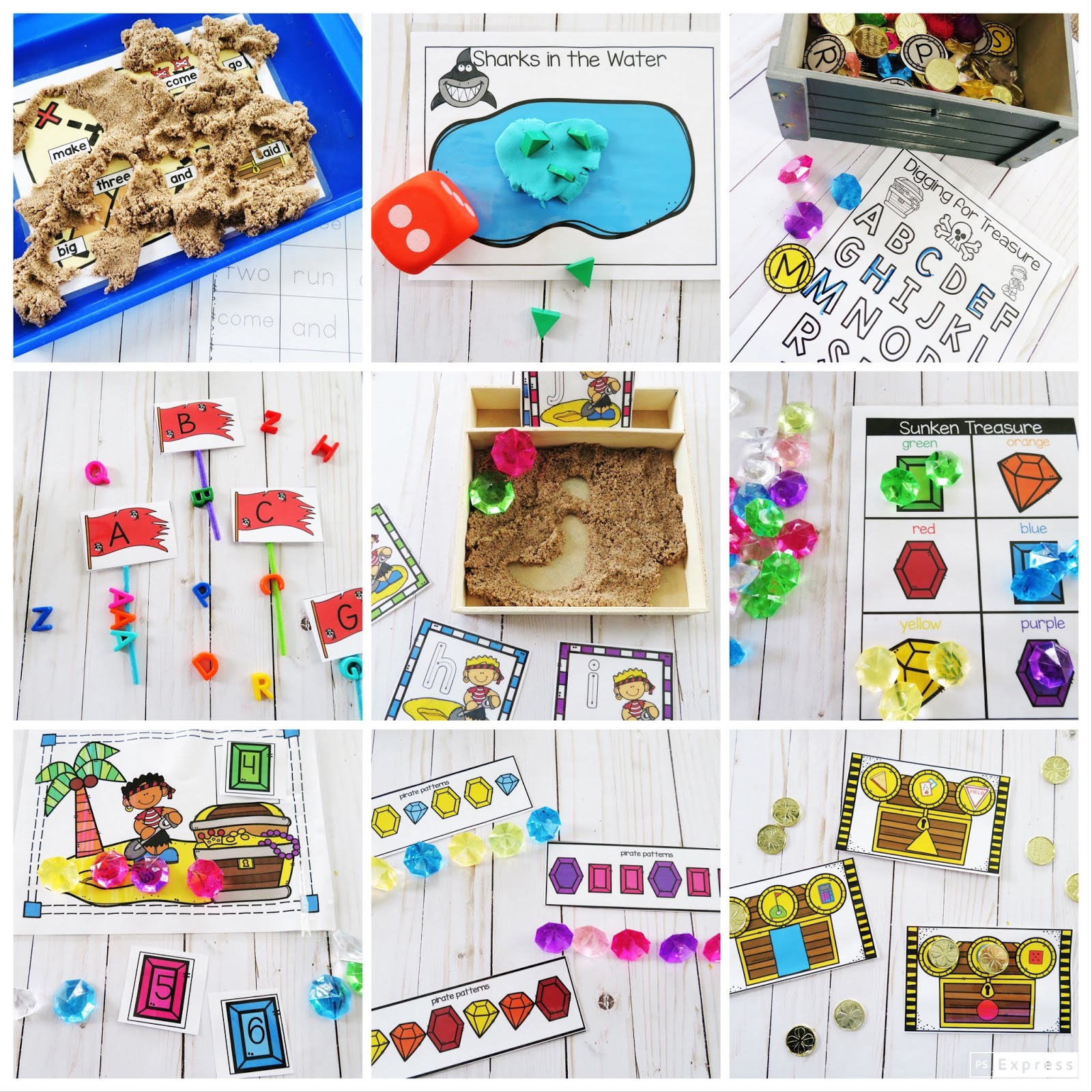 Pirate Preschool Theme | Busy Hands and Minds