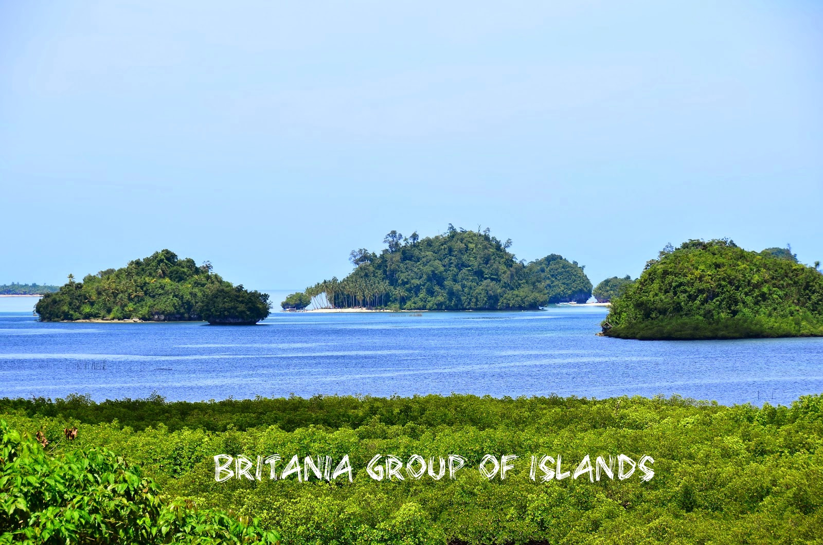 SUROYgao: BRITANIA GROUP OF ISLANDS in San Agustin