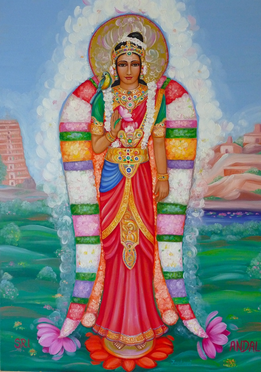 Bhakti Marga Art: DIVINE MOTHER -Hindu deity painting course