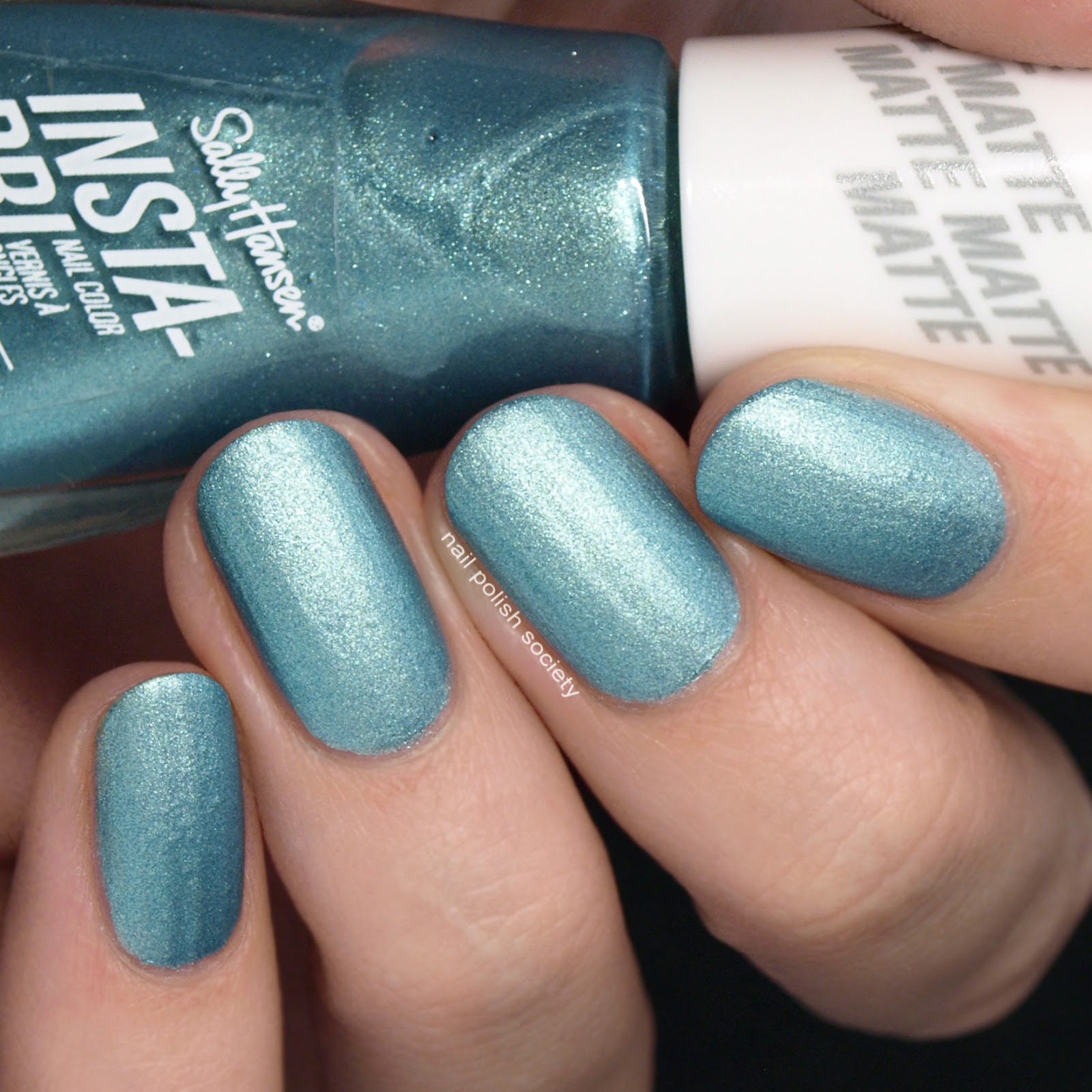 Nail Polish Society: Sally Hansen Insta-Dri Metallic Matte