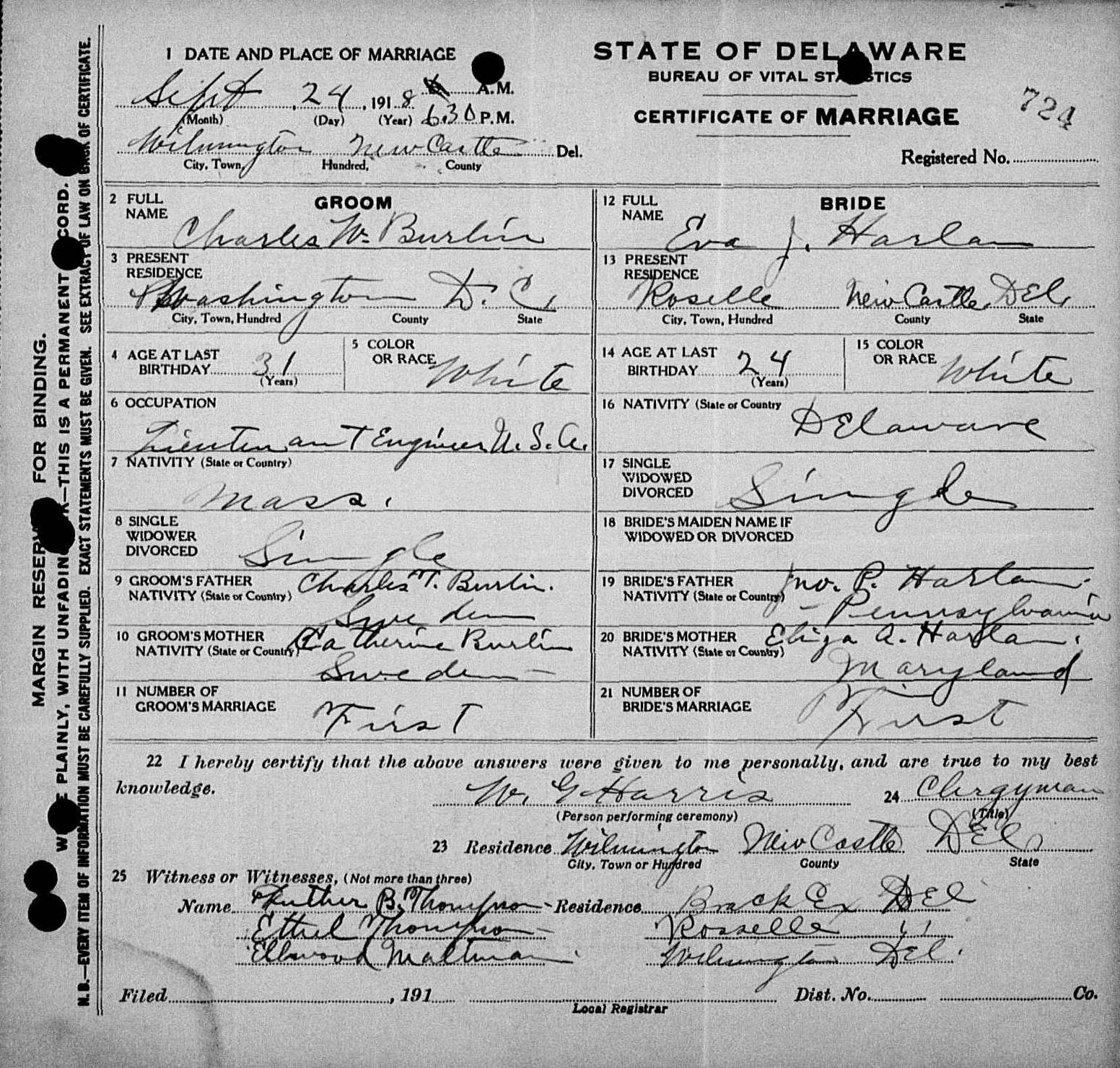 Southern Legacy: Charles William Burlin (1886-1942)