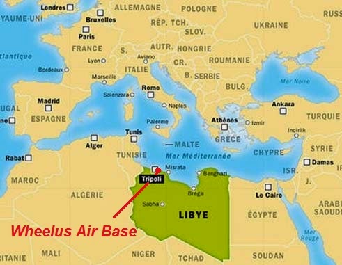 PHILATELIE et AVIATION MILITAIRE: WHEELUS AIR BASE