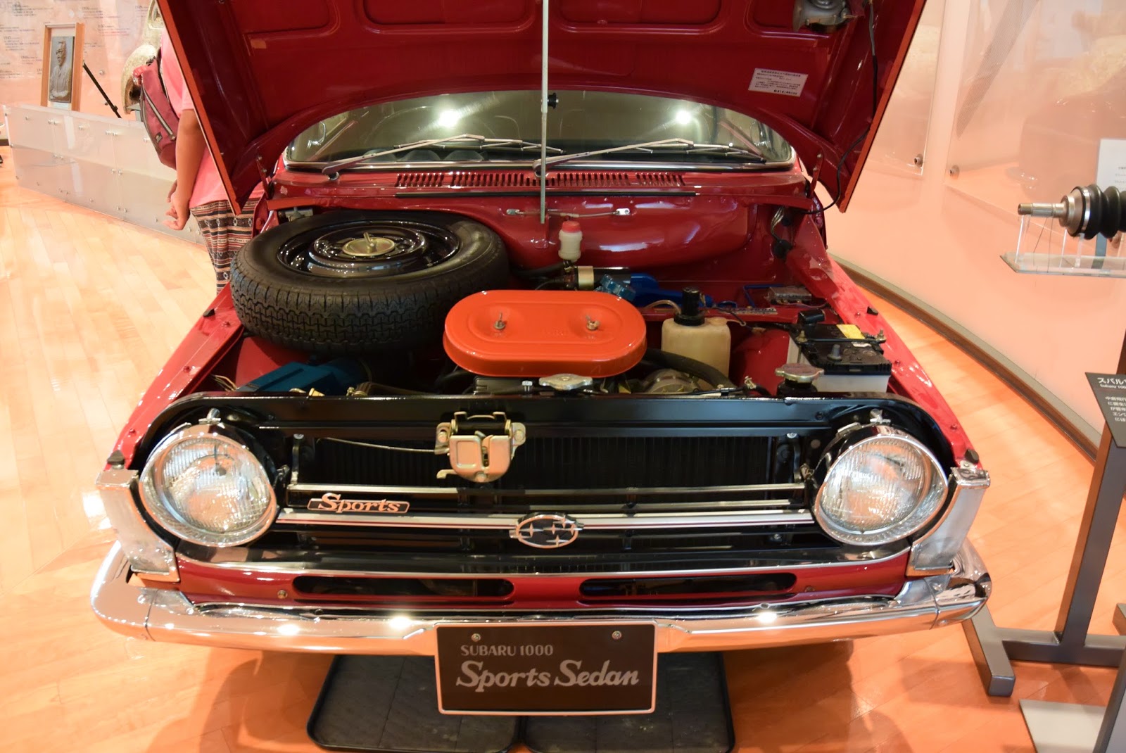 Japan 2014: Subaru factory tour at Gunma plant, drive to Lake Yamanaka