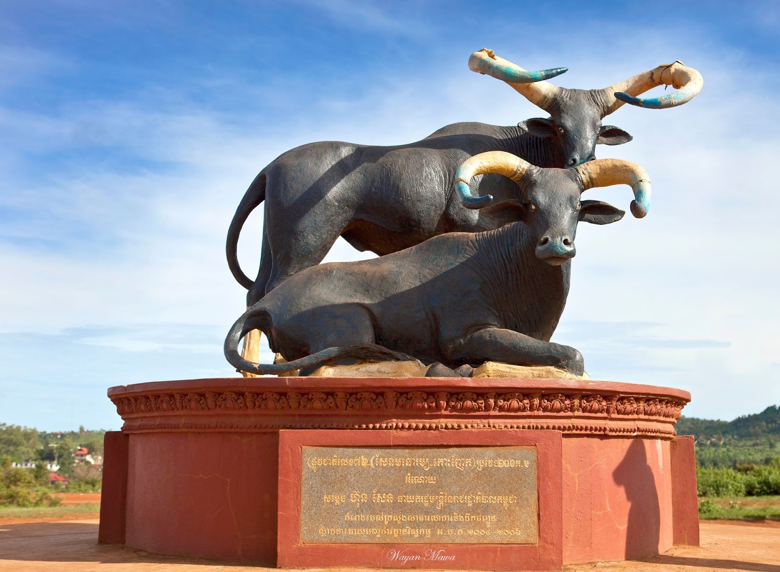 Stranger in the Kingdom: Two Bulls Statue of Mondulkiri