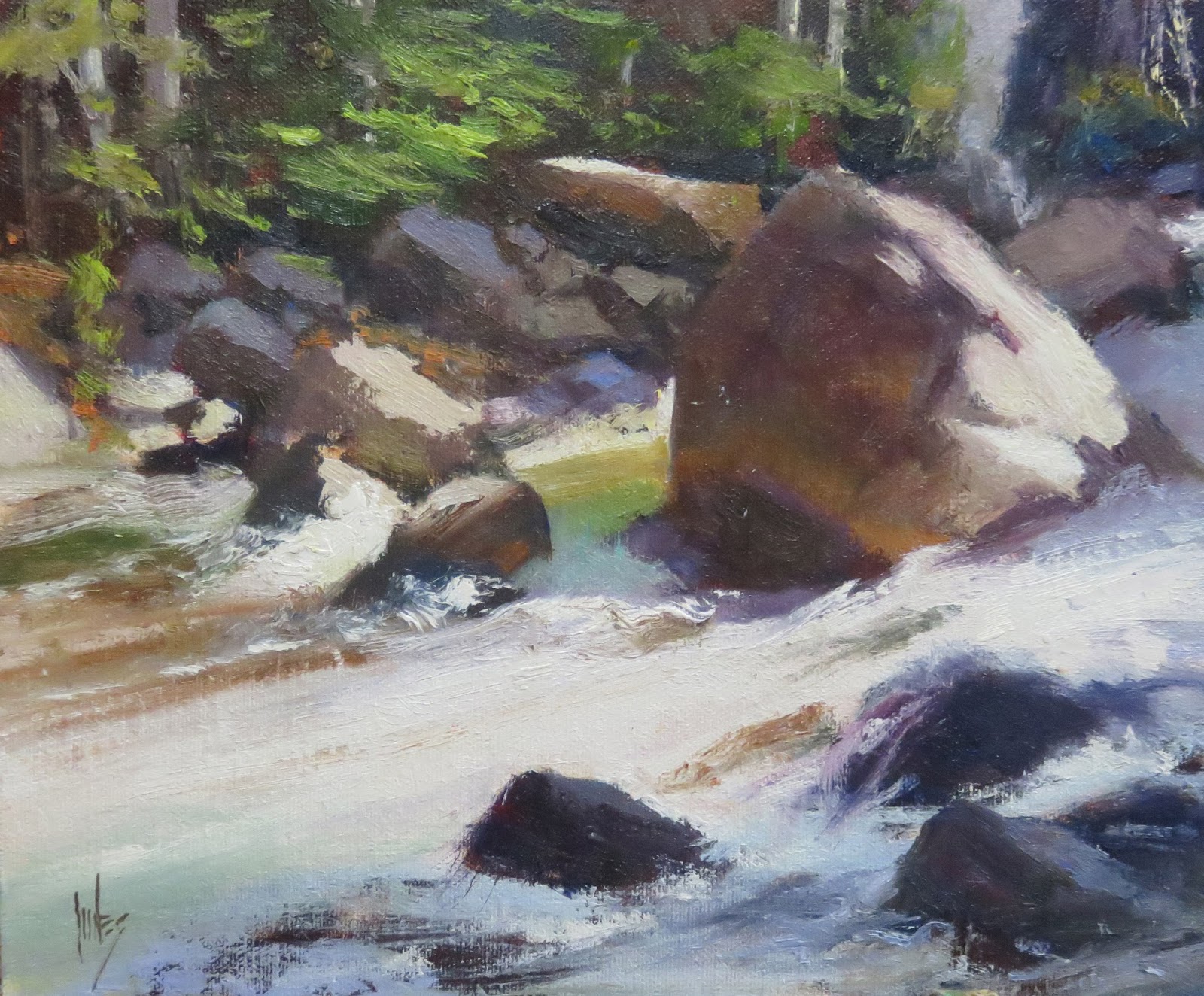 Rusty Jones, Painter's Blog