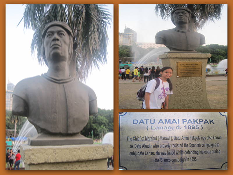 History Philippines: Rizal Park Luneta Manila Philippines